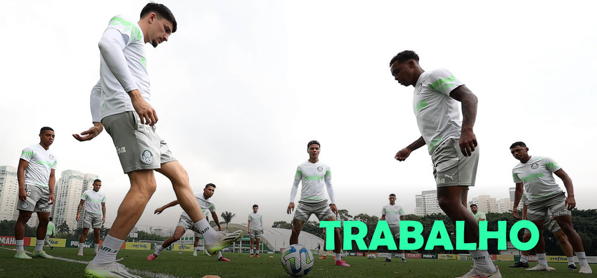 Palmeiras Faz Treino Tático Na Véspera Do Jogo Contra O Internacional